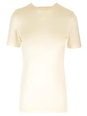 Loewe Silk And Viscose Top With Knot - White