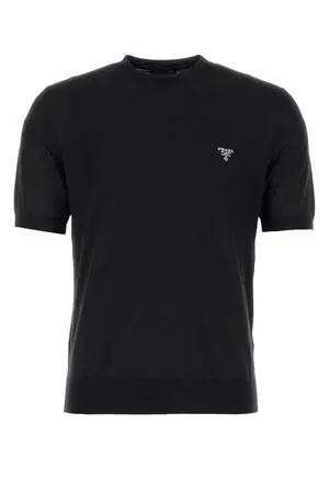Prada Wool T-shirt - Black