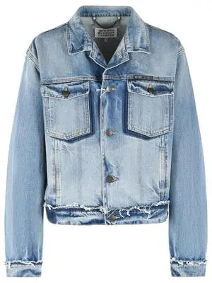 MAISON MARGIELA Light Cotton Jacket - Blue