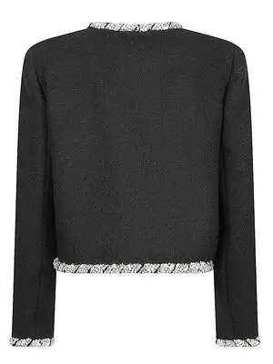 Celine Wool Embroidered Jacket - Multicolor