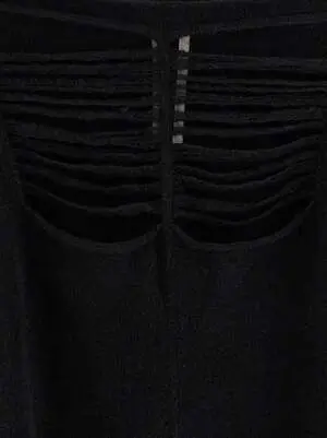 Rick Owens Wool Blend Cut-out Top