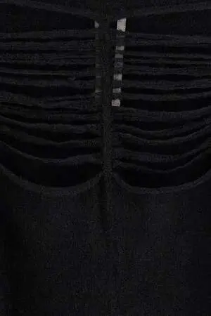 Rick Owens Wool Blend Cut-out Top