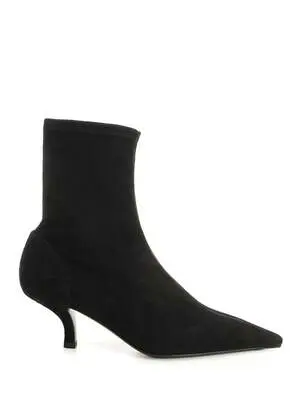 TOTEME Suede Heeled Boots