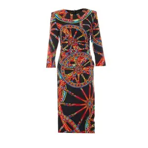 Dolce & Gabbana Carretto Print Dress - Multicolor