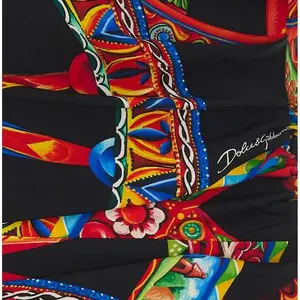 Dolce & Gabbana Carretto Print Dress