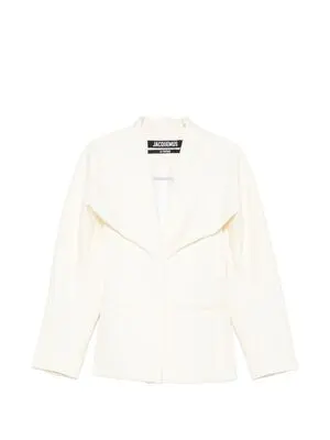 Jacquemus La Veste Chale Wool Blend Jacket - Multicolor