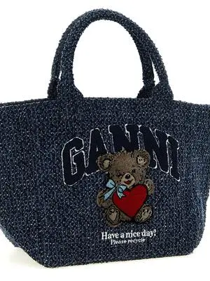 GANNI Small 'bear' Shopping Bag