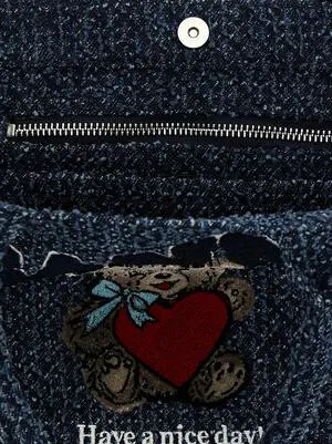 GANNI Small 'bear' Shopping Bag