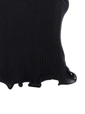 Fendi Logo Cotton Tank Top
