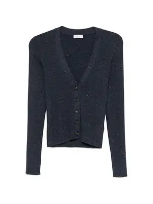 Brunello Cucinelli Wool Cardigan - Multicolor