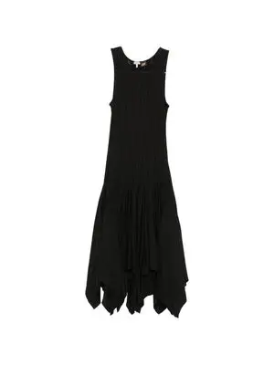 Loewe Cotton Long Dress - Multicolor
