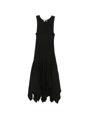 Loewe Cotton Long Dress - Multicolor