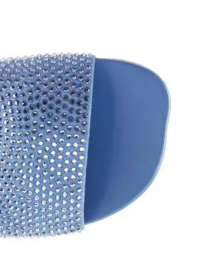 Loewe Petal Heeled Sandal - Blue