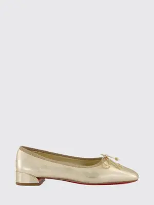 CHRISTIAN LOUBOUTIN Ballet Flat Platinum