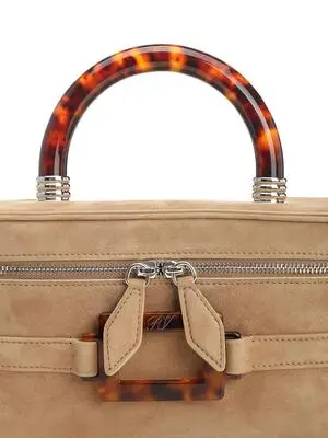 ROGER VIVIER Mini Vanity Belle Bag - Cream