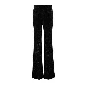 Gucci Floral Print Velour Devore' Pants