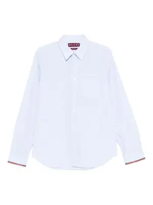 Gucci Striped Cotton Shirt - Multicolor