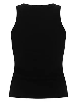 Palm Angels Logo Tank Top - Black