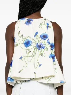 Stella McCartney Embroidered Cotton Top