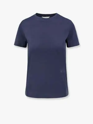 Max Mara Max Mara Women Nerina Cotton T-Shirt With Max Mara Embroidery Multicolor