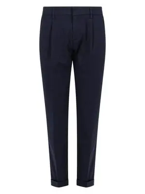 FAY Pantalone Capri - Blue