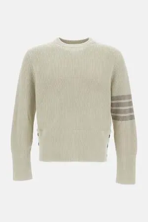 Thom Browne Crewneck Cotton Sweater - Multicolor