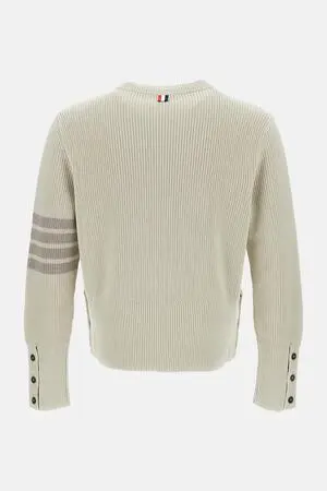Thom Browne Crewneck Cotton Sweater - Multicolor