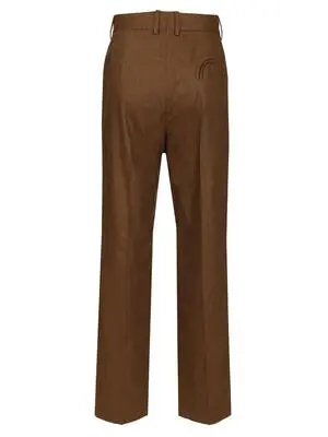 BLAZÉ MILANO Renard Fox Silk Trousers