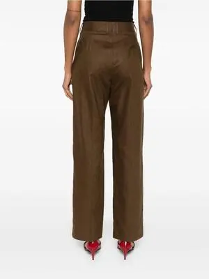 BLAZÉ MILANO Renard Fox Silk Trousers