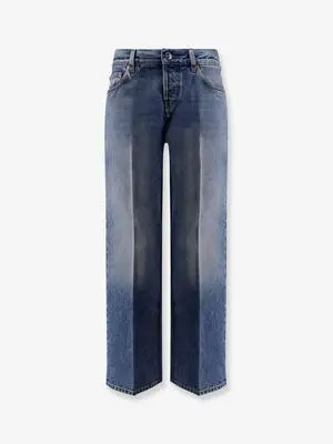 Gucci Medium Wash Jeans For Women
