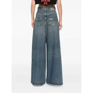 Balenciaga Wide-leg Jeans - Blue