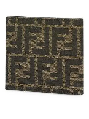 Fendi Ff Jacquard Wallet