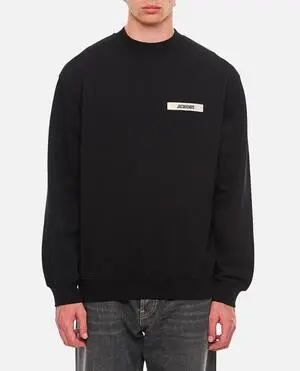 Jacquemus Crewneck Sweatshirt Le Gros Grain - Multicolor