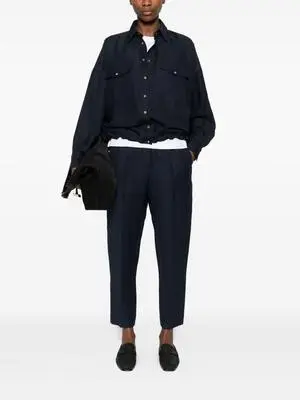 Brunello Cucinelli Linen Blend Trousers - Multicolor