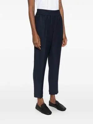 Brunello Cucinelli Linen Blend Trousers - Multicolor