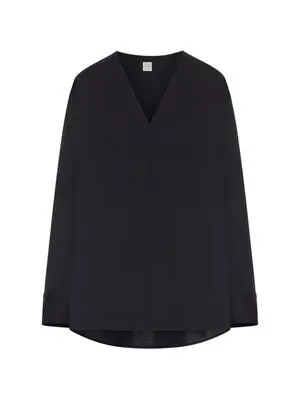 TOTEME V-necked Blouse - Multicolor