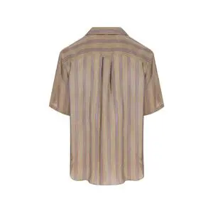 Saint Laurent Neutrals Shirts - Cream