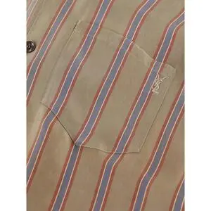 Saint Laurent Neutrals Shirts - Cream