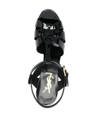 Saint Laurent Tribute Leather Sandals - Multicolor
