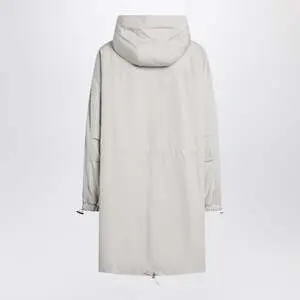 Max Mara Light Beige Cotton Blend Parka