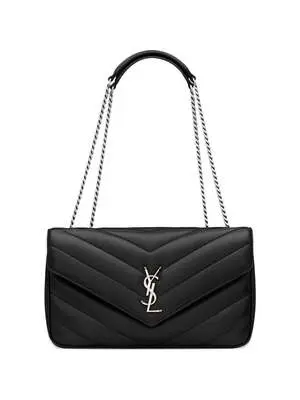 Saint Laurent Loulou Medium Leather Shoulder Bag - Multicolor