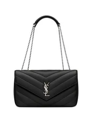 Saint Laurent Loulou Medium Leather Shoulder Bag - Multicolor