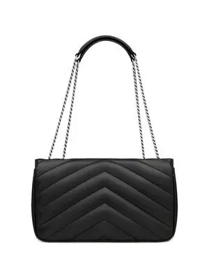 Saint Laurent Loulou Medium Leather Shoulder Bag