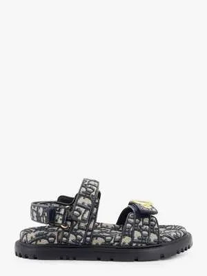 Dior Oblique Jacquard Fabric Sandals - Multicolor
