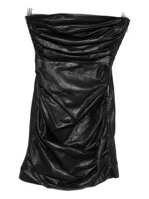 Amiri Leather Mini Dress