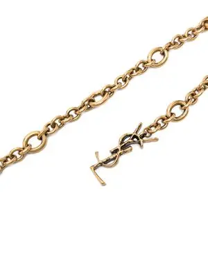 Saint Laurent Cassandre Chain Belt - Multicolor