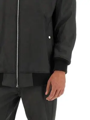 Rick Owens Bomber With Zip - Black