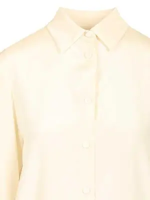Max Mara Oversized Voliera Shirt - White