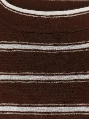 Brunello Cucinelli Virgin Wool And Cashmere Blend T-shirt - Multicolor