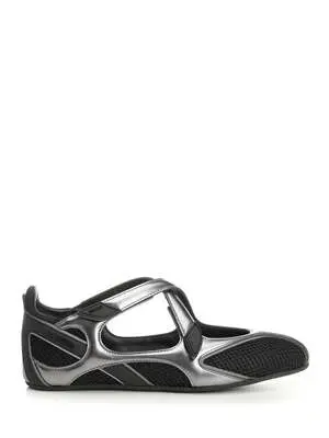Attico Floor 01 Flat Ballerina - Black